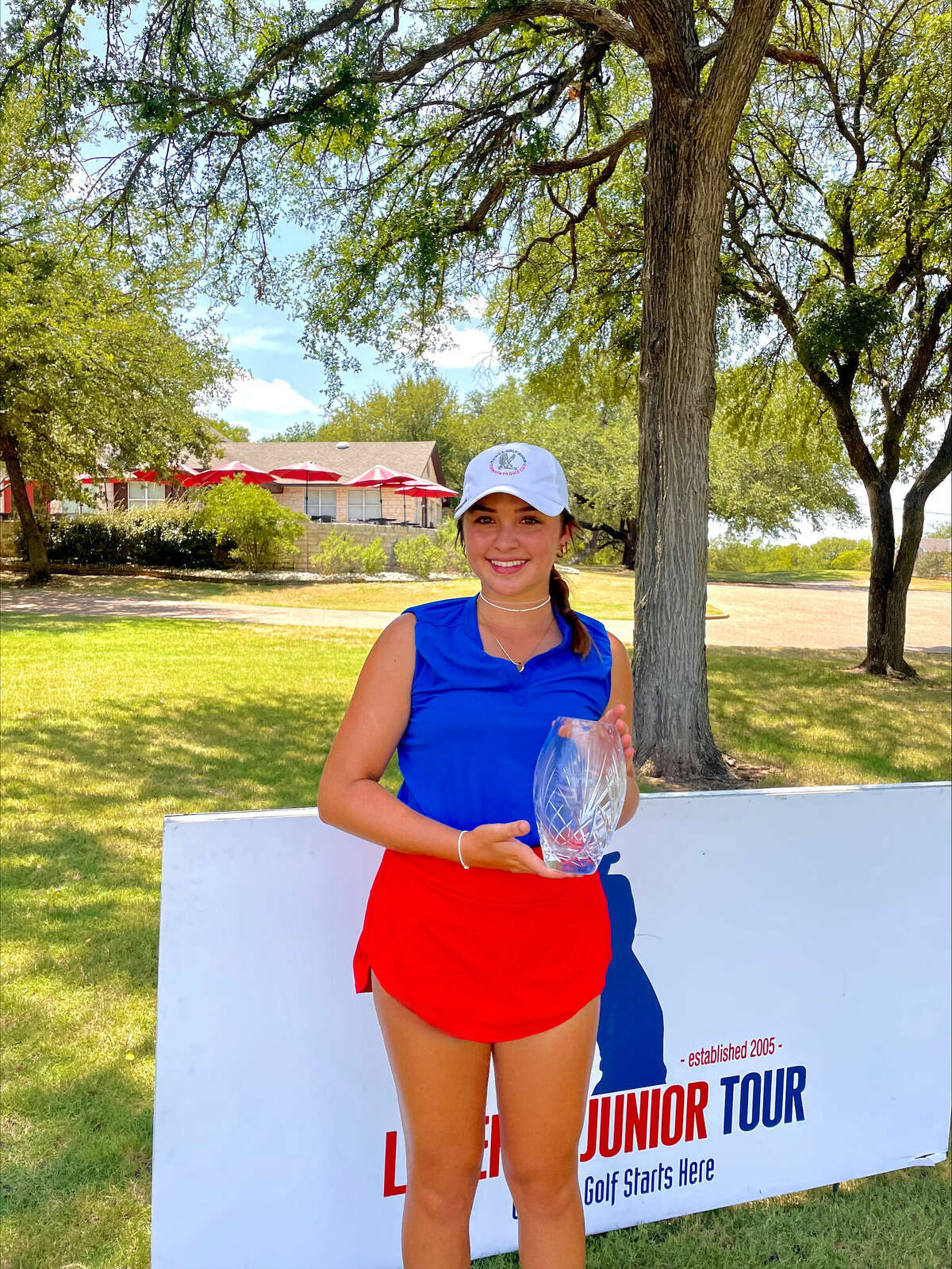 Alamo Heights golfer 's success led her to meet NBA's Steph Curry