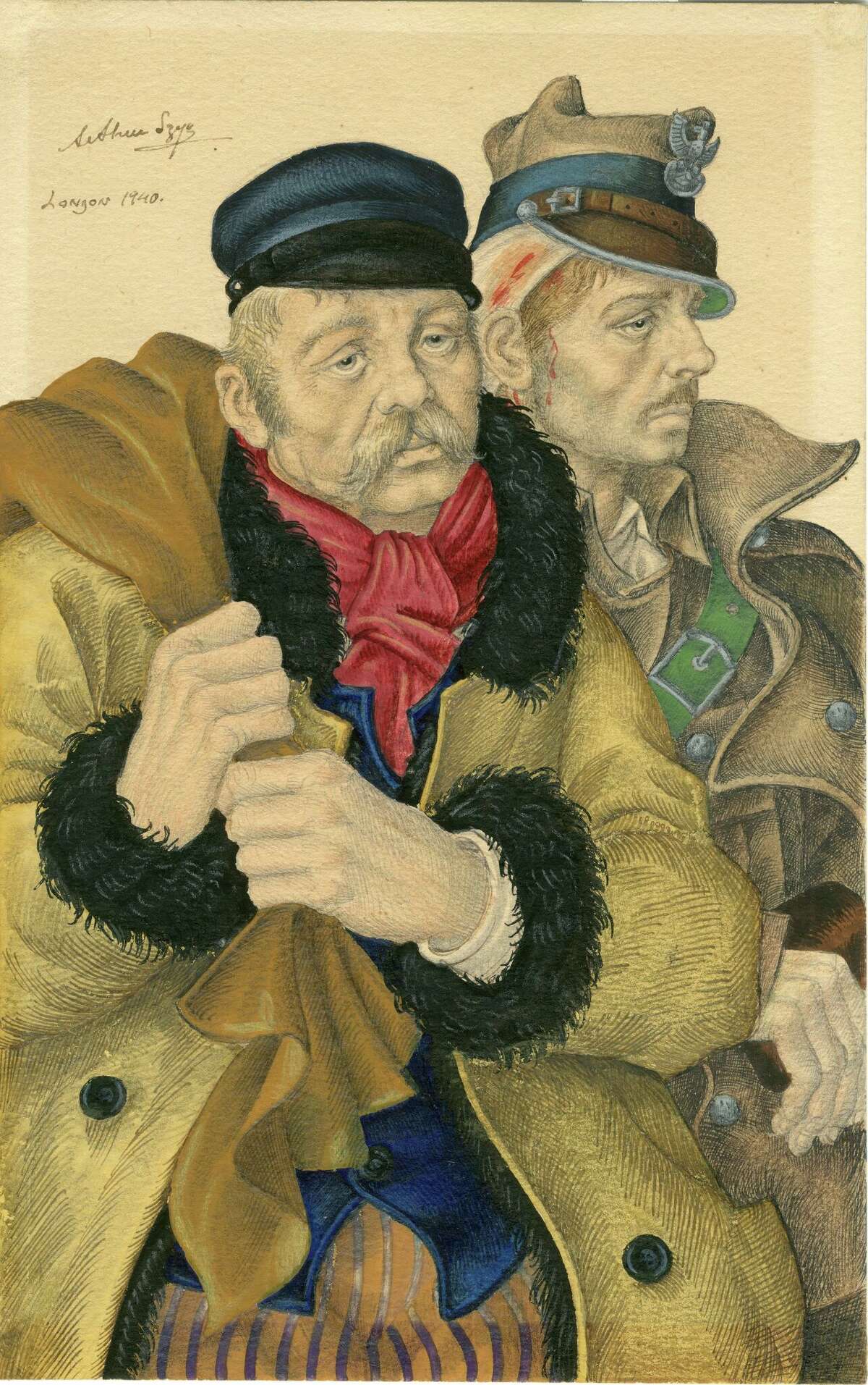 How illustrator Arthur Szyk was a "soldier in art" in WWII