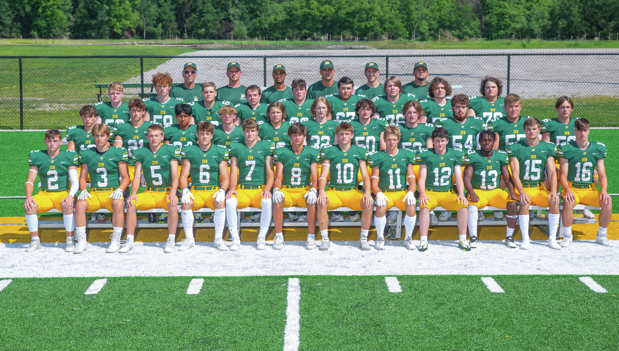 Dow football postponed