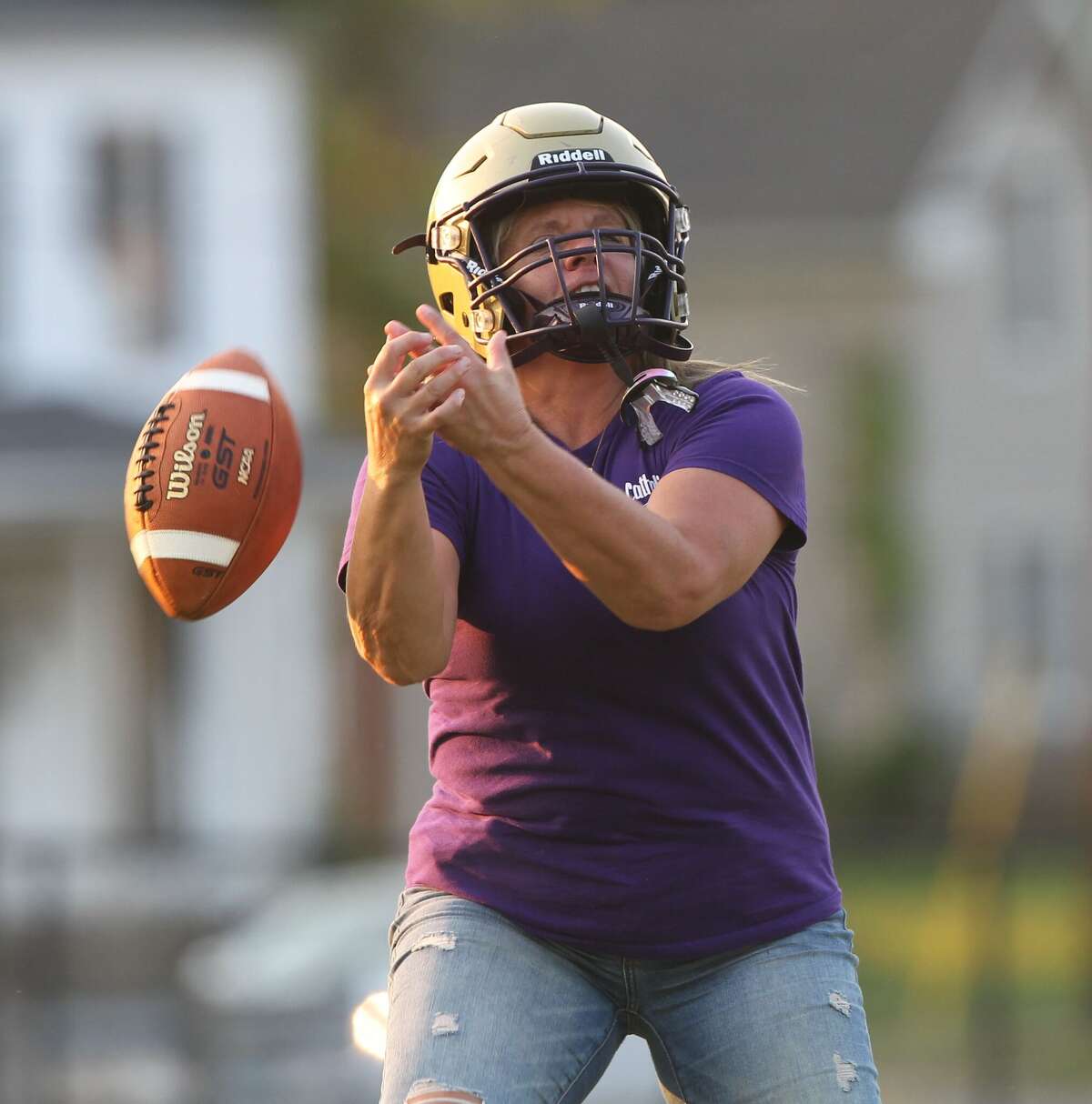 Gallery: Routt moms make some spectacular catches at scrimmages
