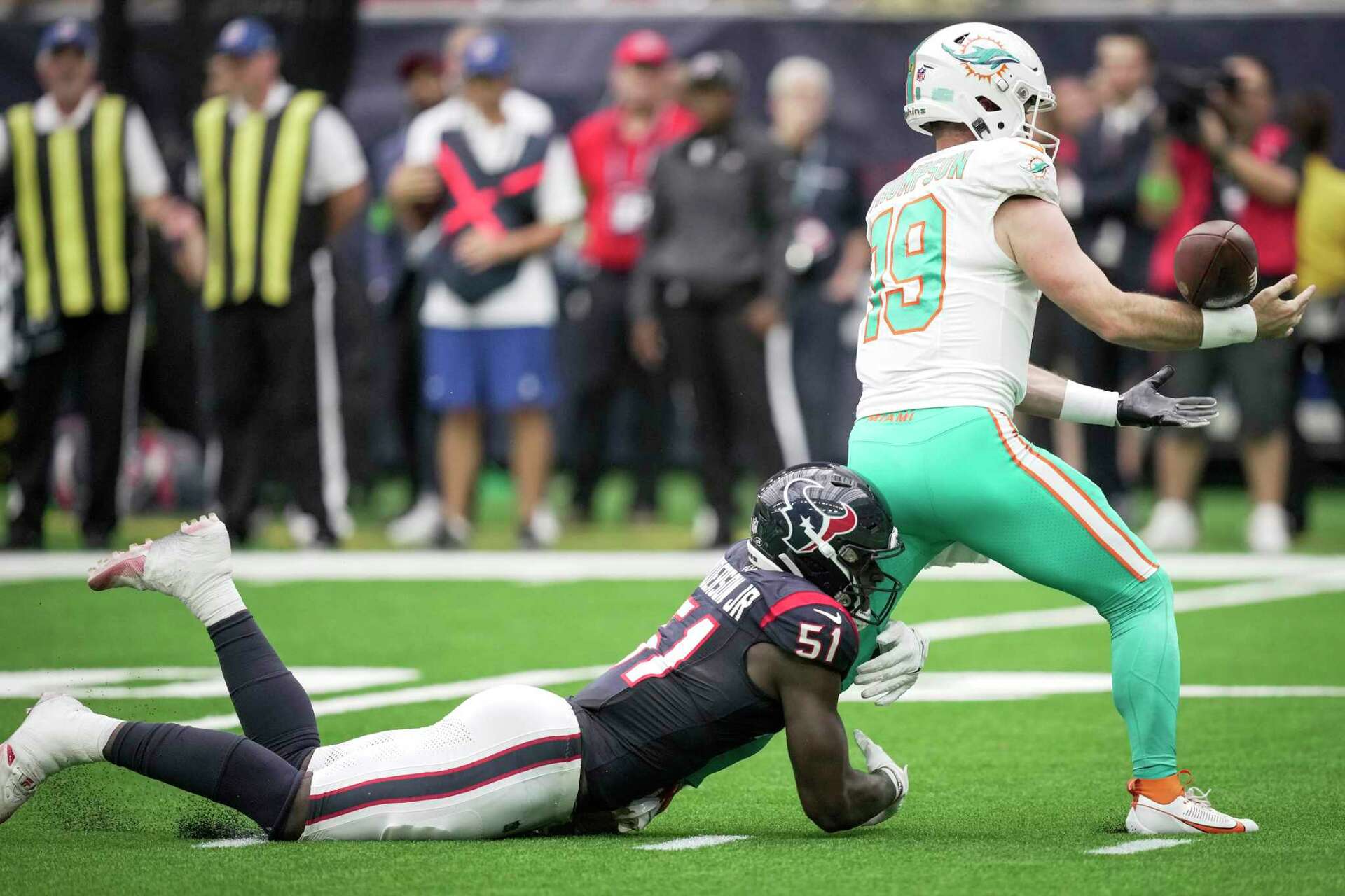 Houston Texans: Old problems return with defense in loss to Miami