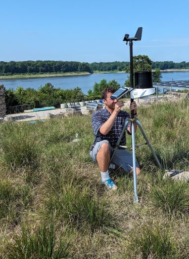 New weather station gathers atmospheric data