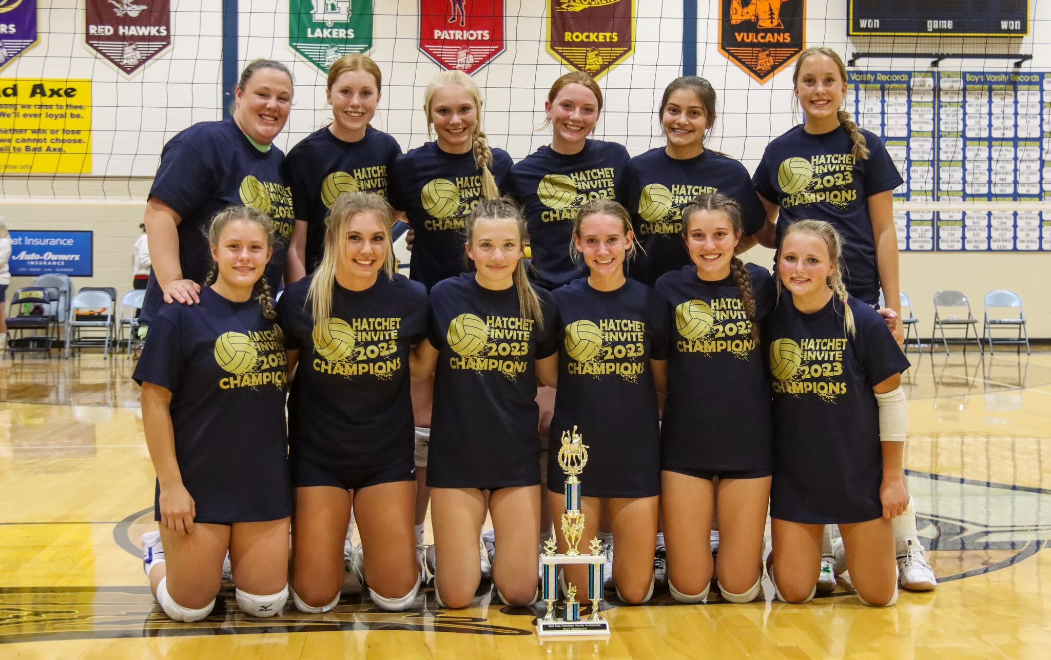 Bad Axe volleyball wins Hatchet Invitational to start season