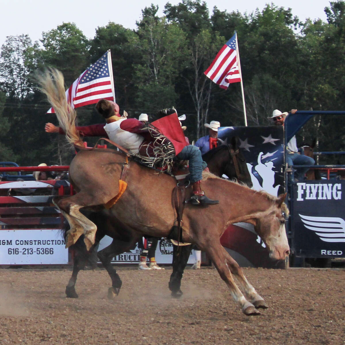 Rodeo at the Pond brings cowboys, cowgirls to Morley in Michigan