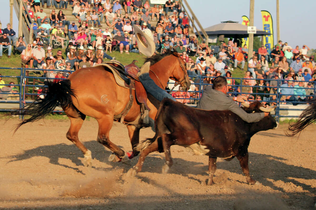 Rodeo at the Pond brings cowboys, cowgirls to Morley in Michigan