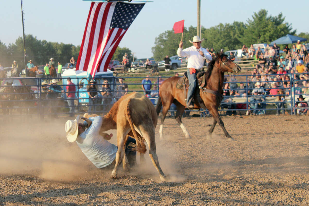 Rodeo at the Pond brings cowboys, cowgirls to Morley in Michigan