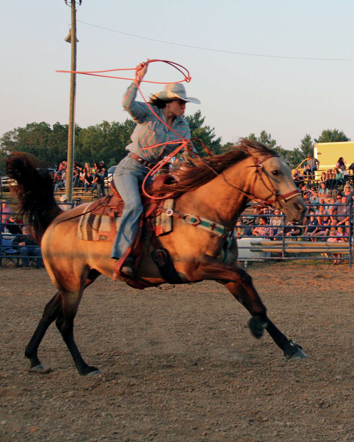 Rodeo at the Pond brings cowboys, cowgirls to Morley in Michigan