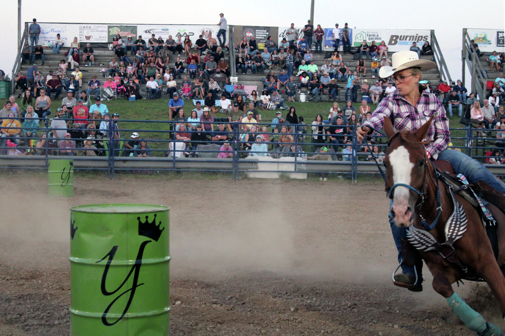 Rodeo at the Pond brings cowboys, cowgirls to Morley in Michigan