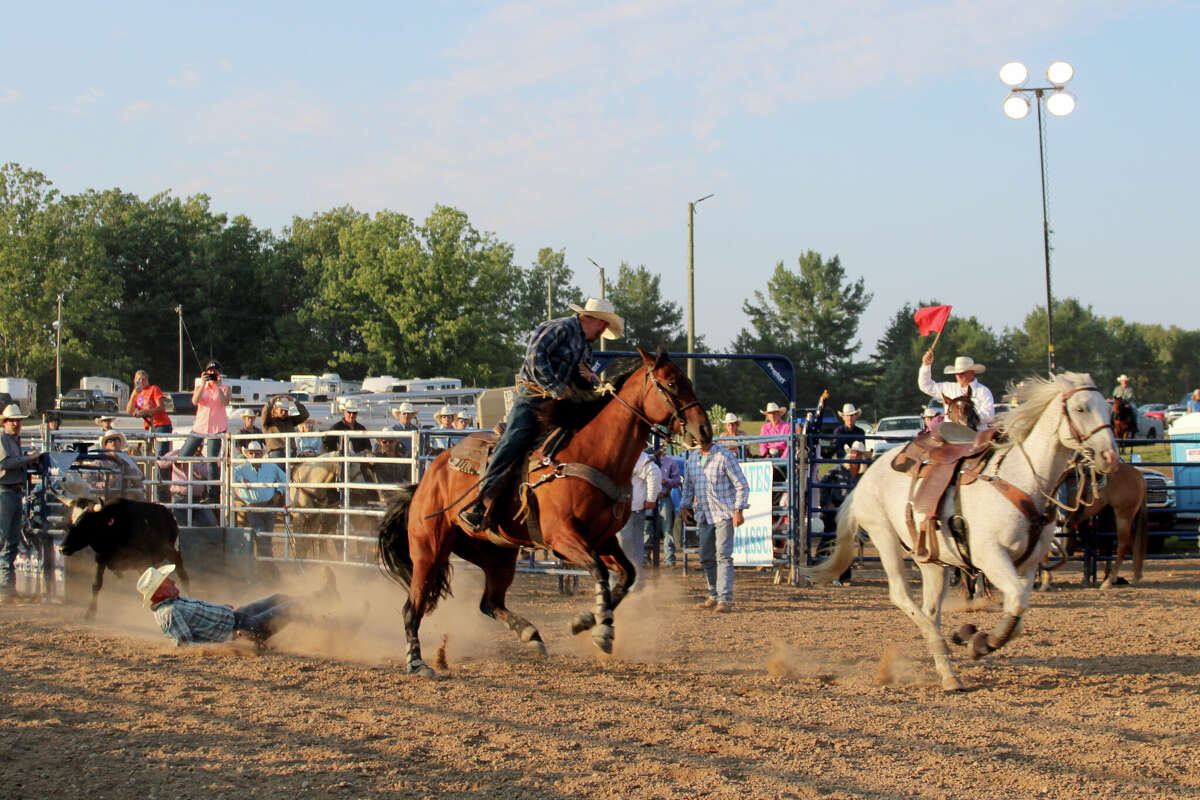Rodeo at the Pond brings cowboys, cowgirls to Morley in Michigan