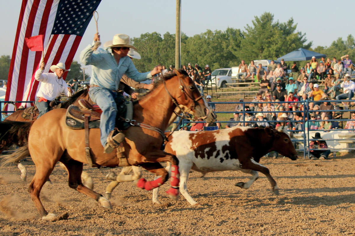 Rodeo at the Pond brings cowboys, cowgirls to Morley in Michigan