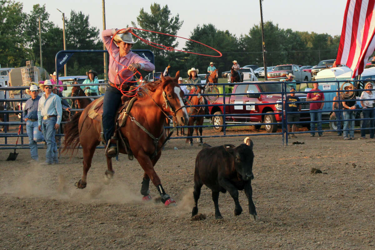 Rodeo at the Pond brings cowboys, cowgirls to Morley in Michigan