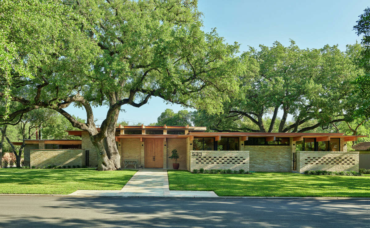 Alamo Heights midcentury modern house rises from the fiery ashes