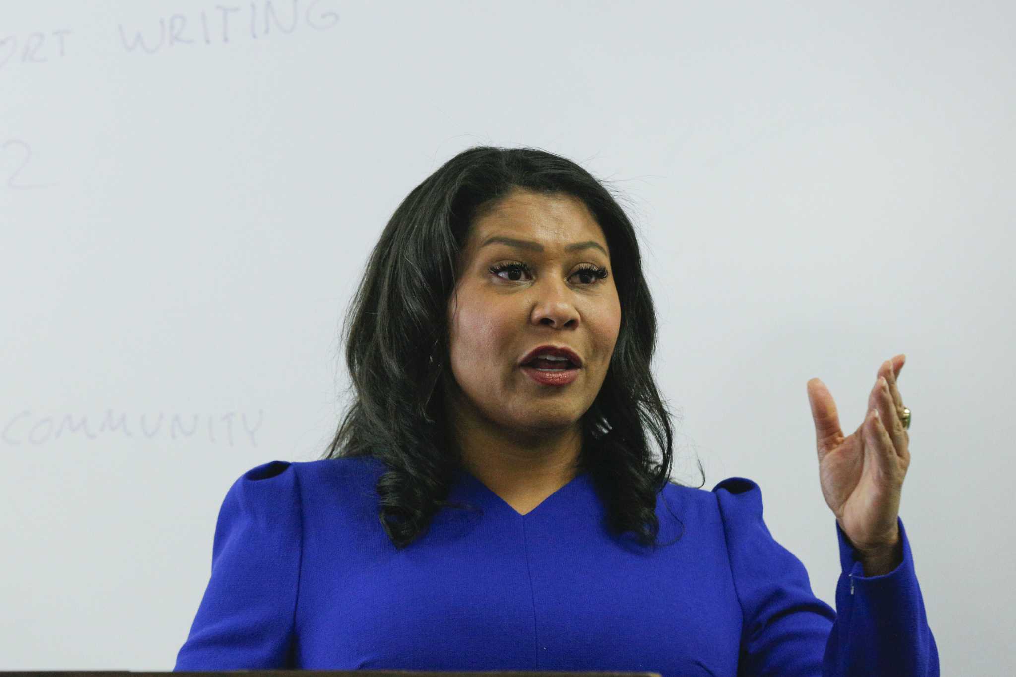 S.F. Mayor Breed orders midyear budget cuts as economy struggles