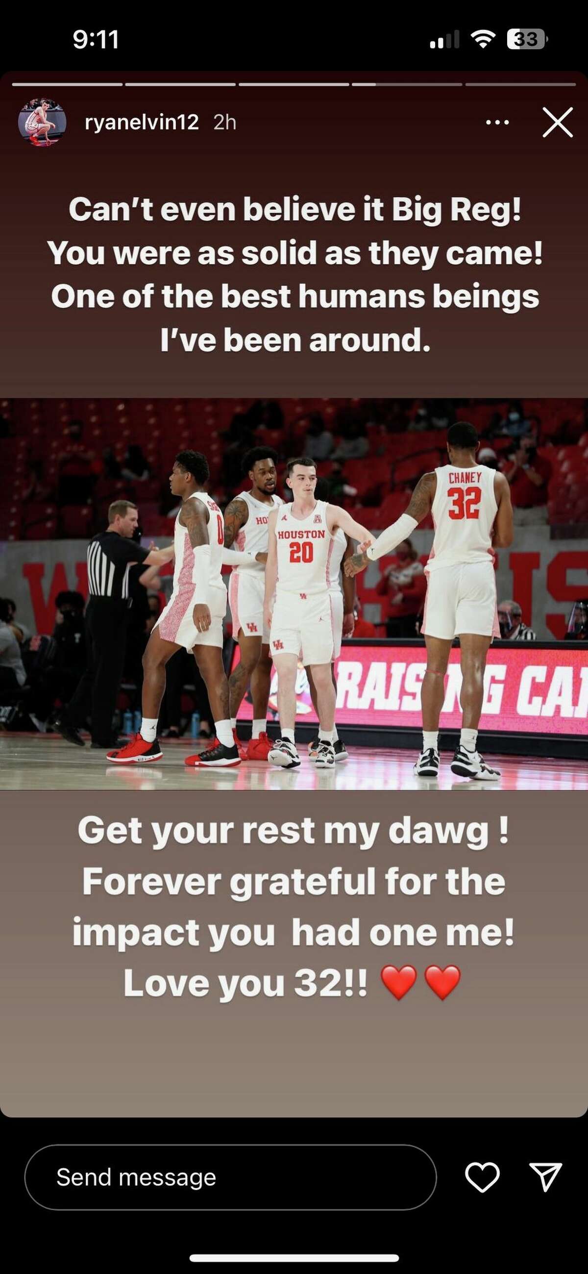 Reggie Chaney's former teammates and coaches react to his death