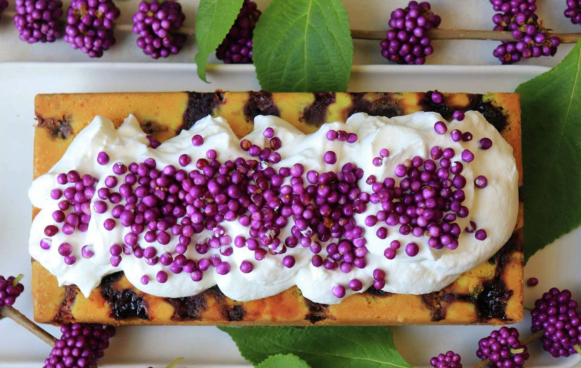 Recipe: Beauty Berry Lemon Cake from Houston chef Anita Jaisinghani