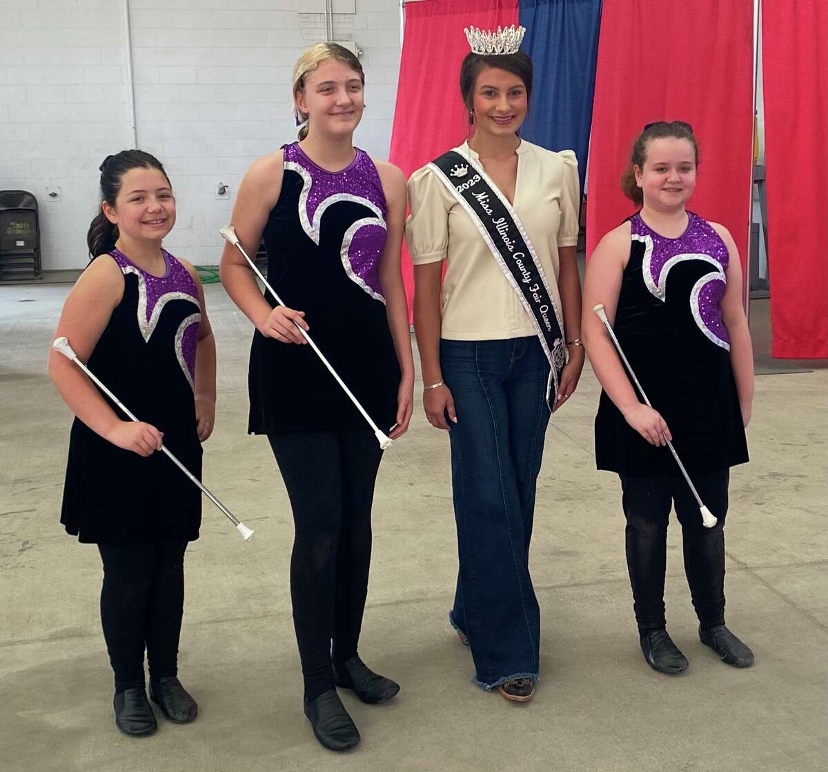 Victory Star Twirlers compete at Illinois State Fair