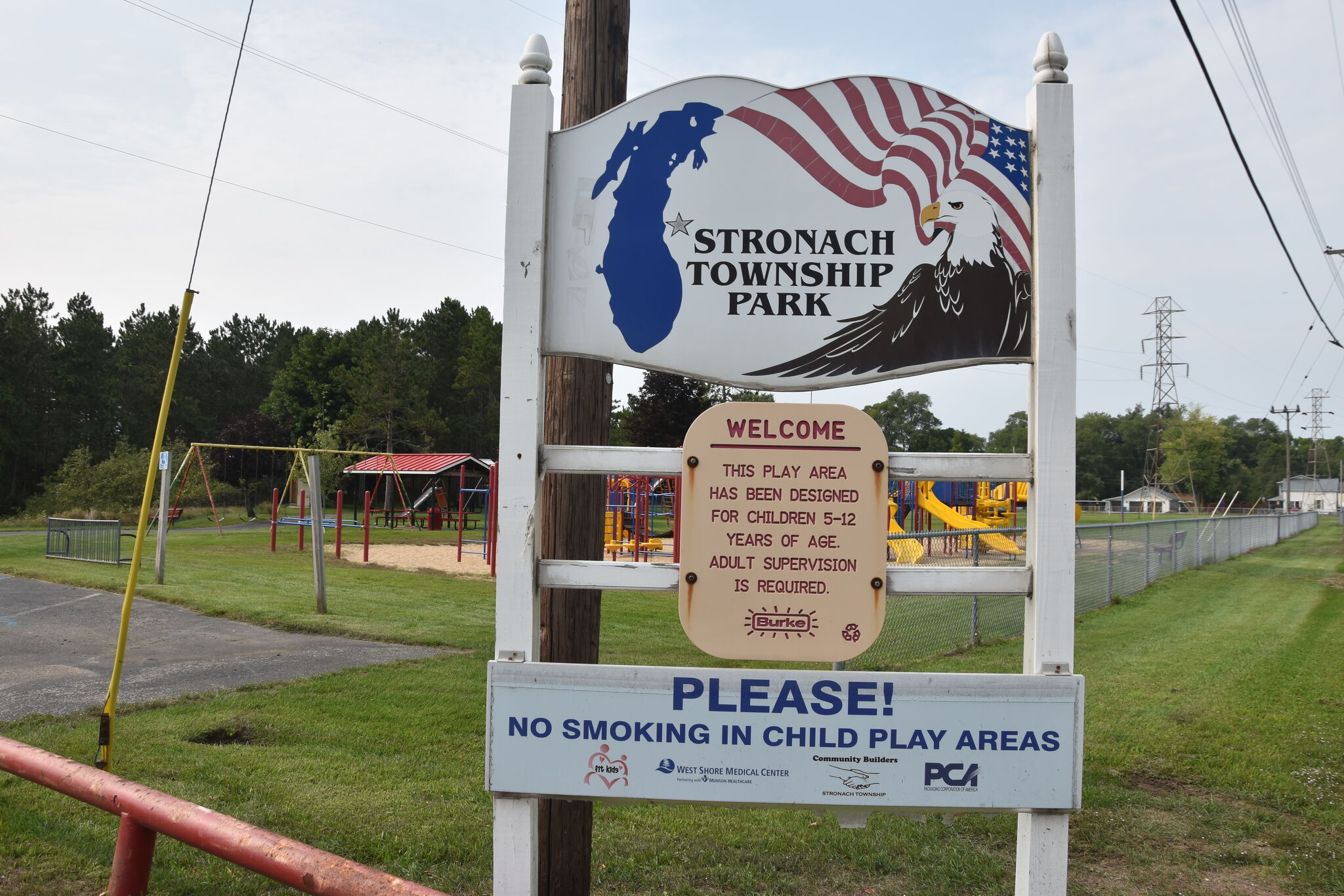 U.S. flag reported stolen as Stronach Twp. Park sees more vandalism