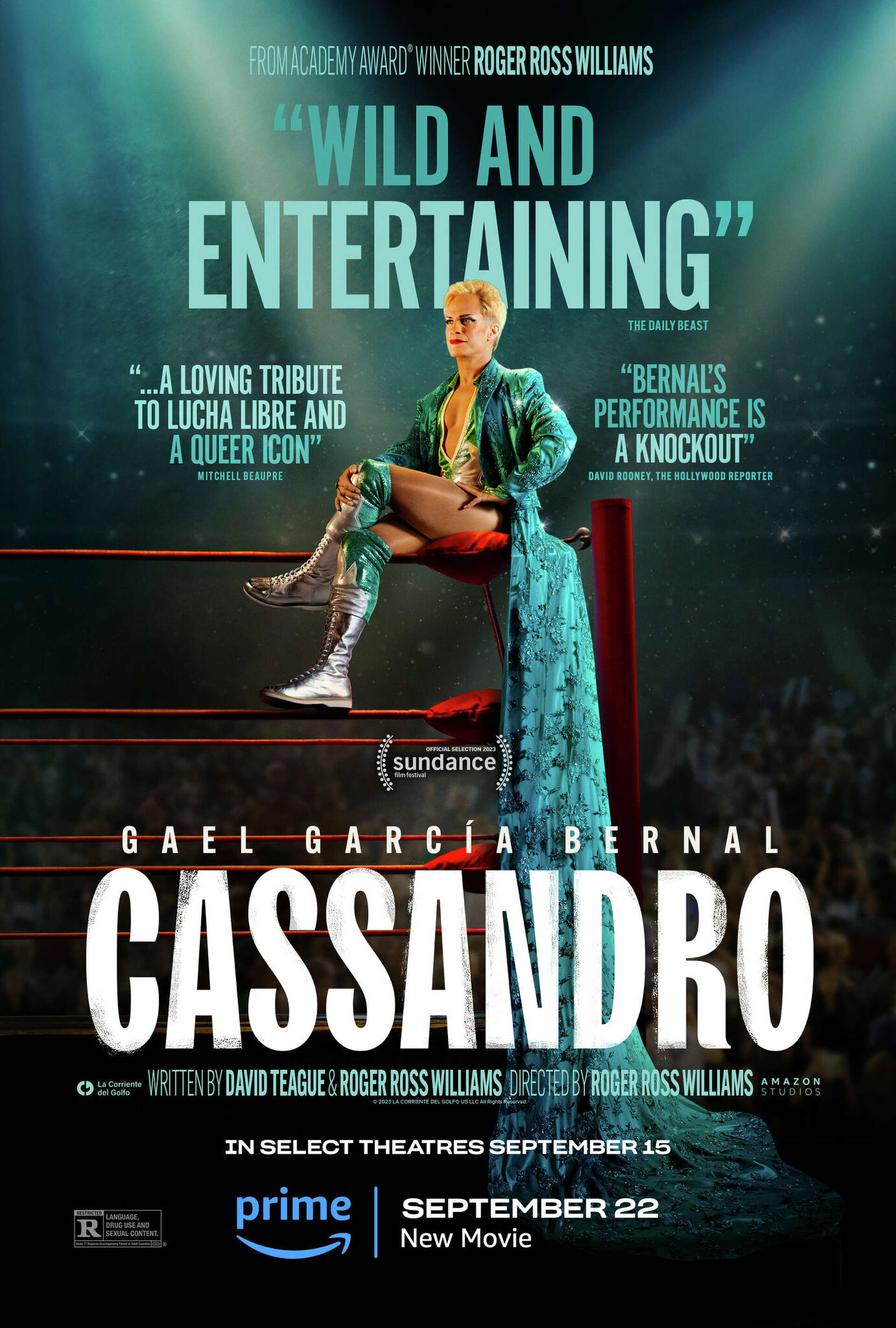 'Cassandro' movie trailer features Gael García Bernal and Bad Bunny