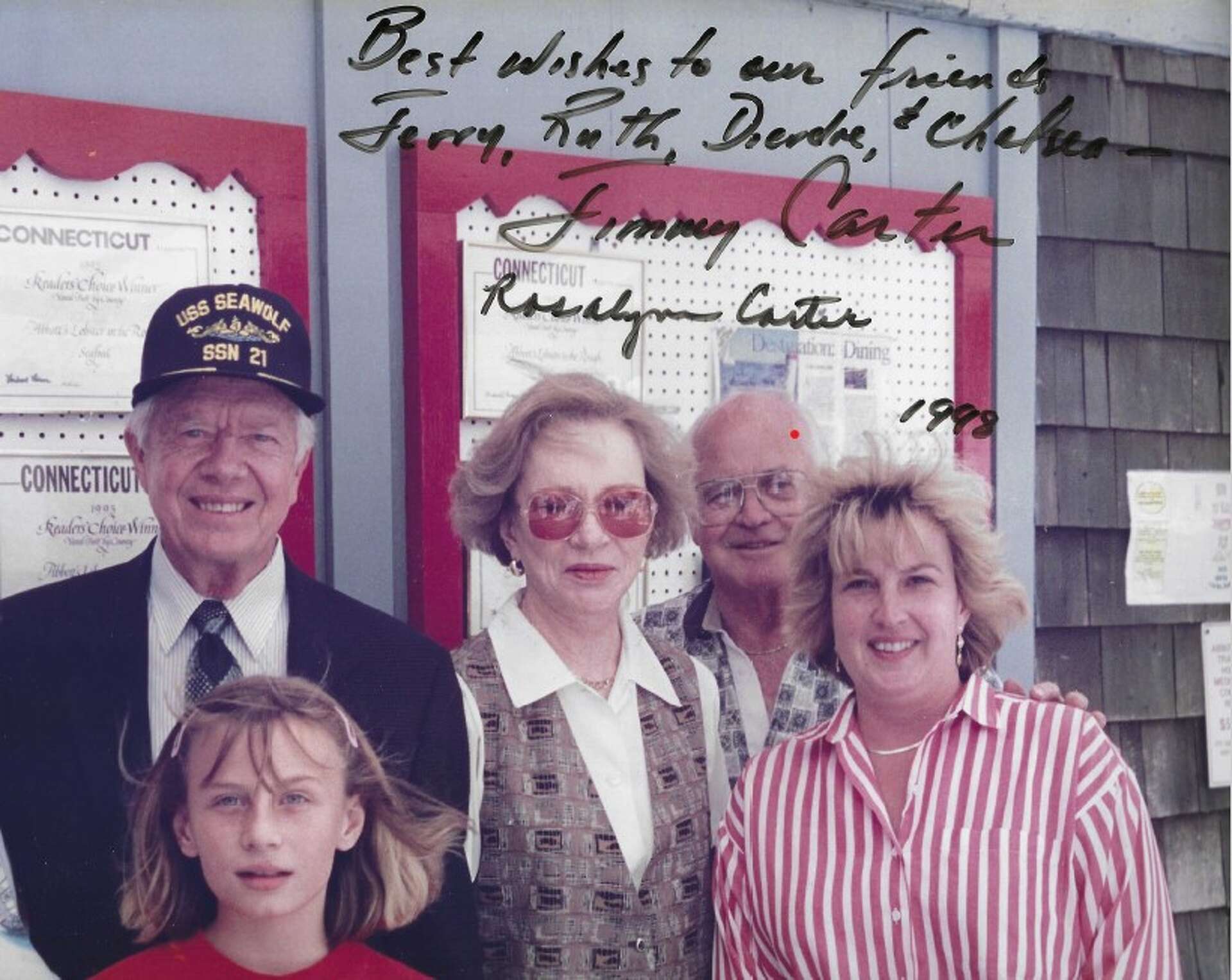 Jimmy Carter was once a young submarine officer in Connecticut