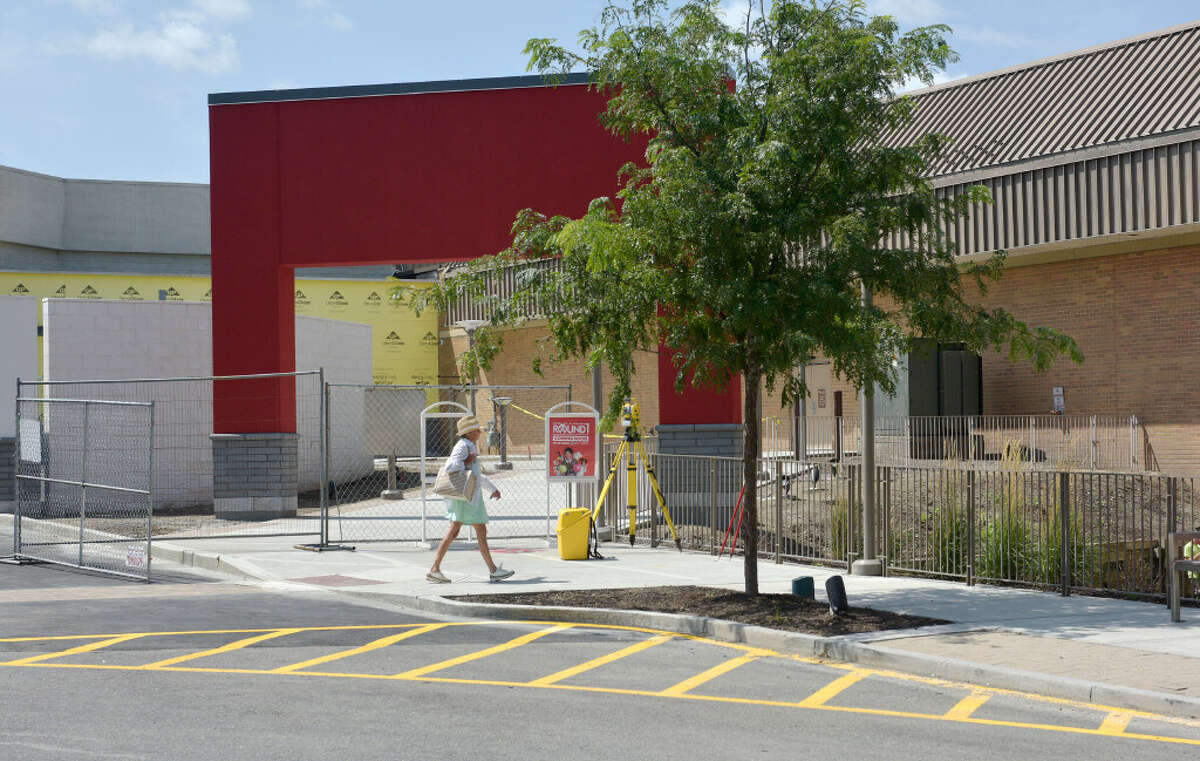 Danbury Fair façade change for Target signals start of rebranding