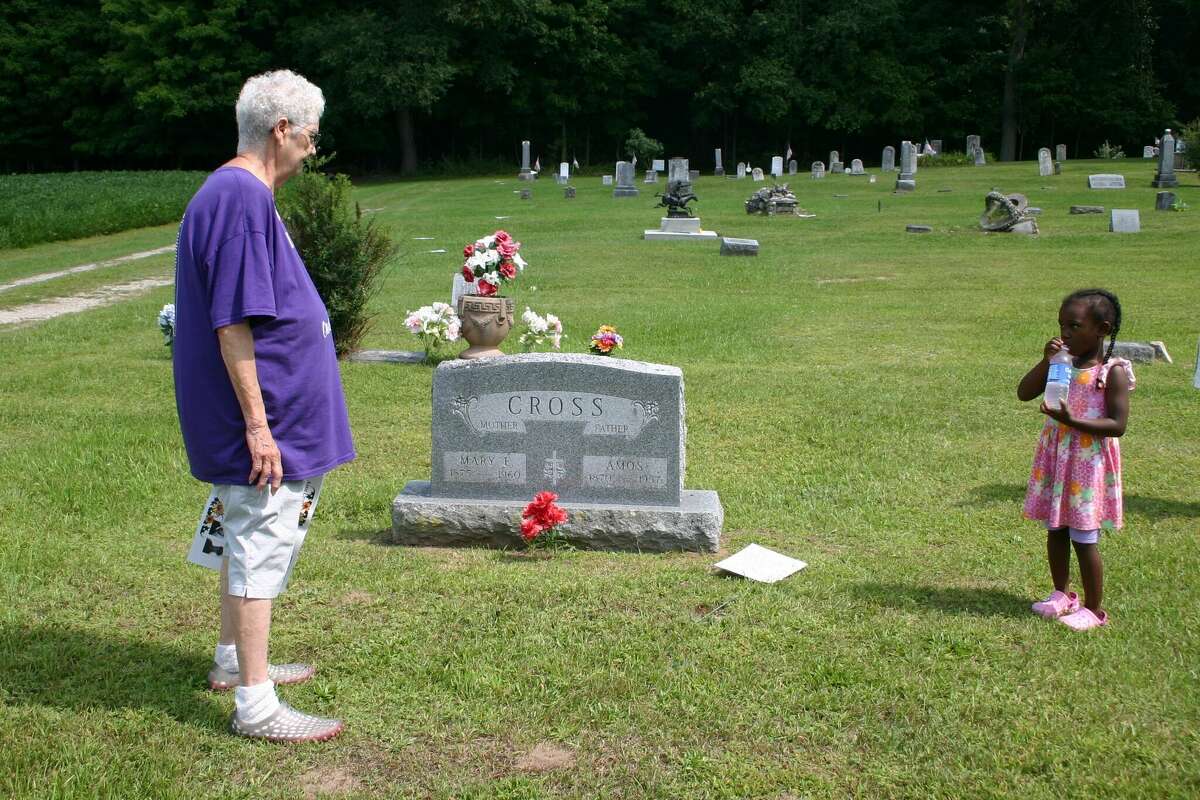 Old Settlers Reunion cemetery walk honors ancestors at Morgan West