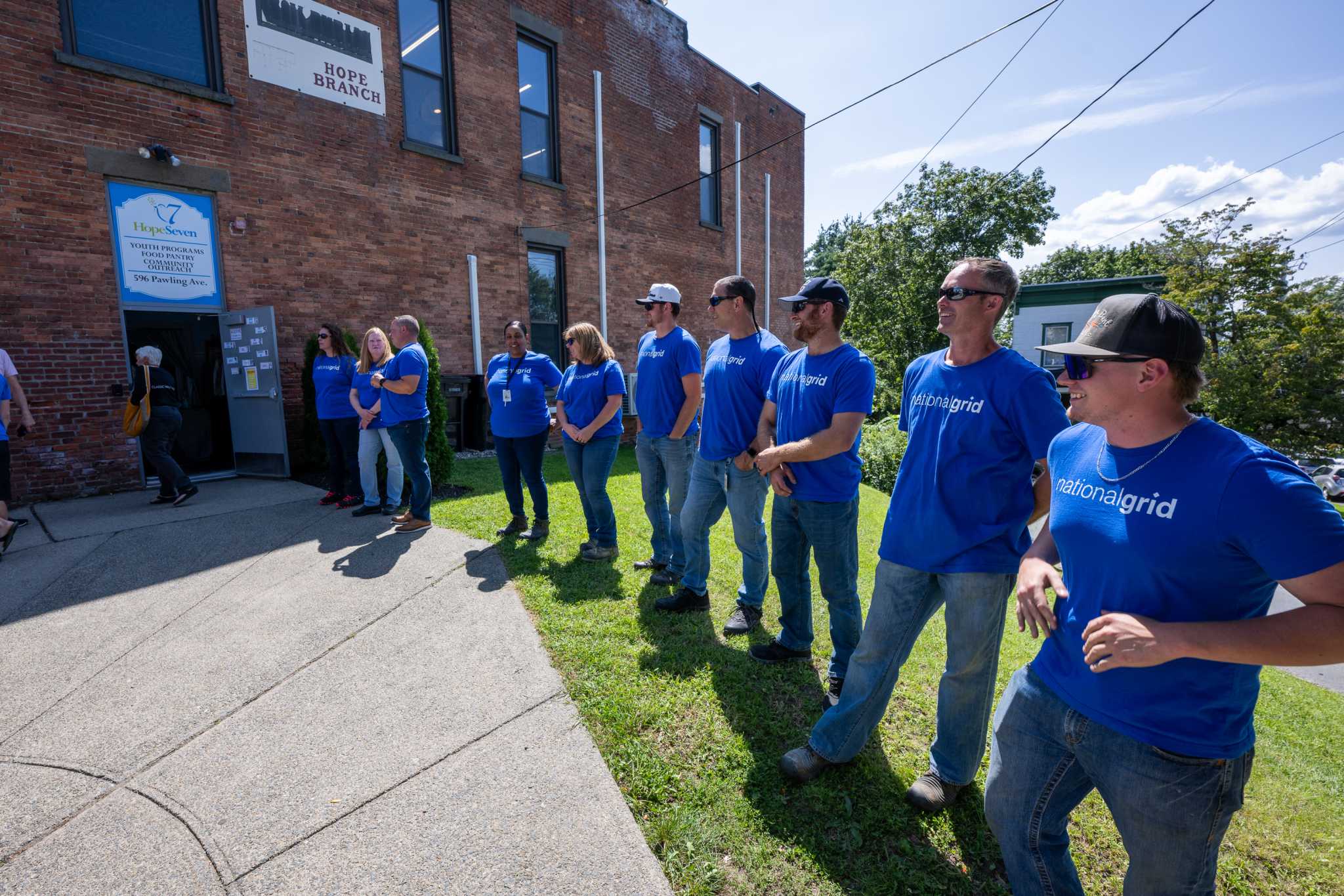 Photos: Hope 7 gets attention, grant