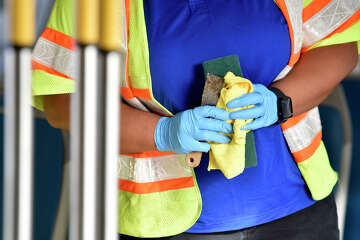 What's hardest about cleaning BART trains, according to employees