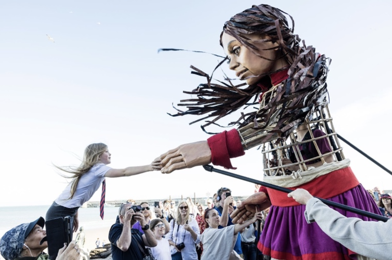 A 12-foot puppet blessed by Pope Francis is coming to CT