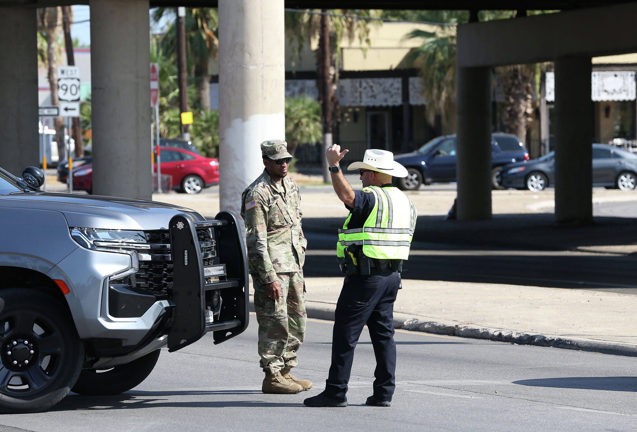 Lackland officials give all-clear after suspicious package found