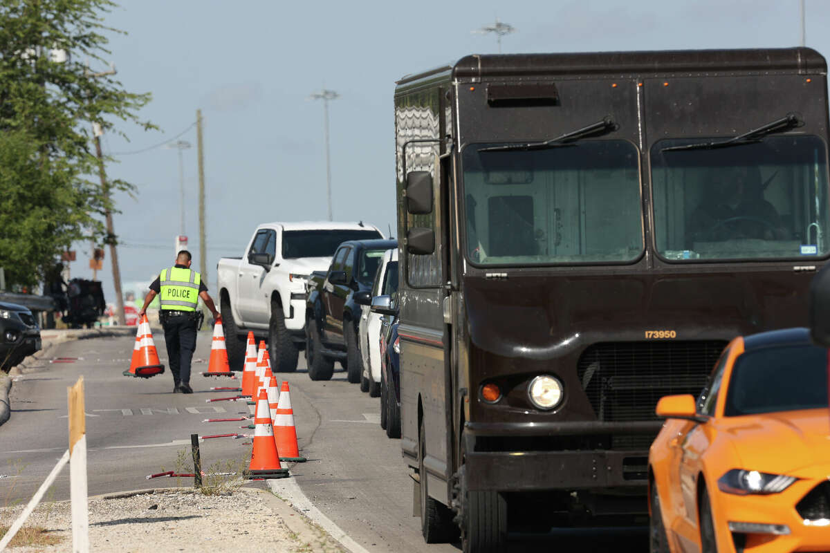 Lackland officials give all-clear after suspicious package found