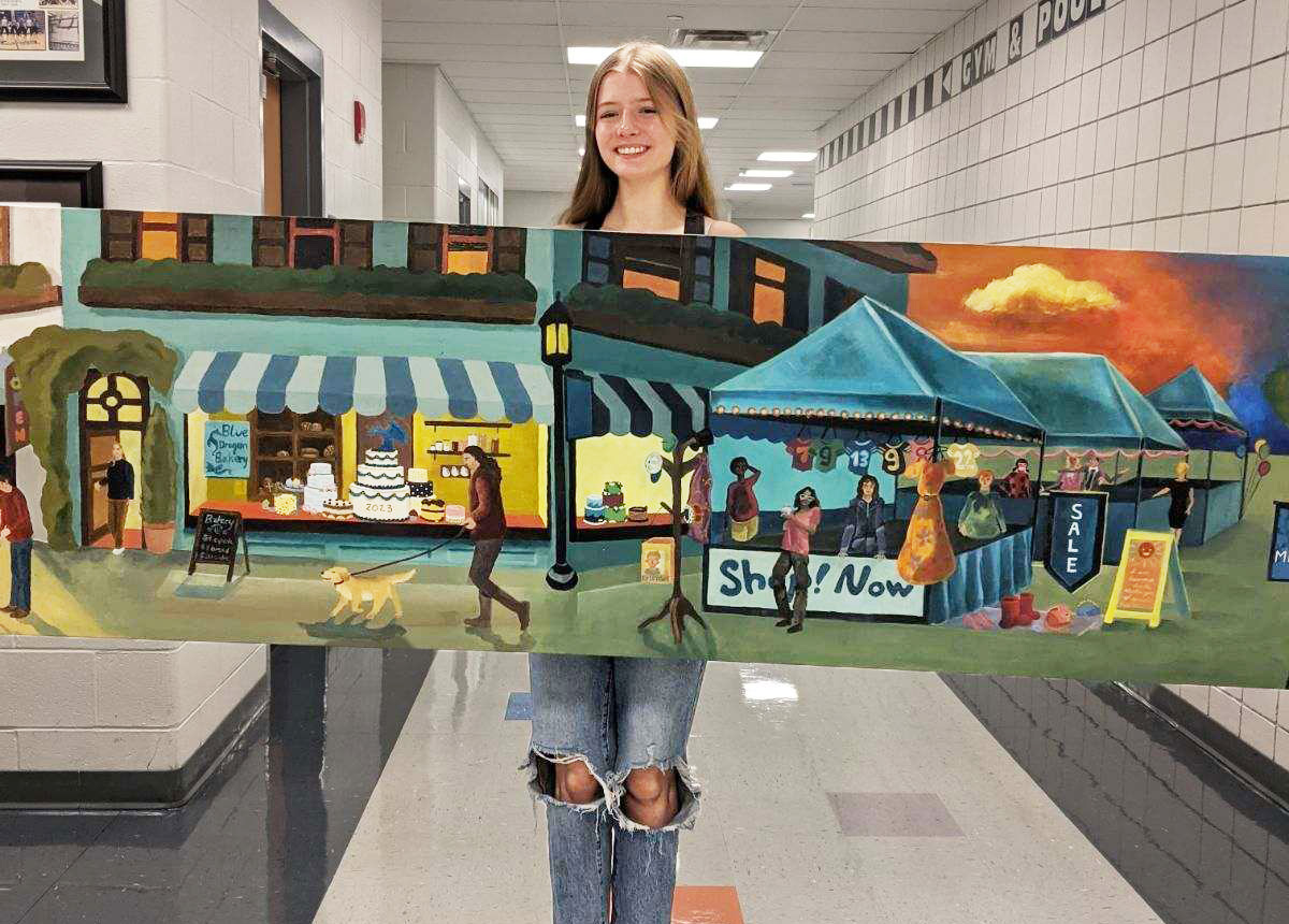 Middletown students spend post-grad summer on unfinished murals