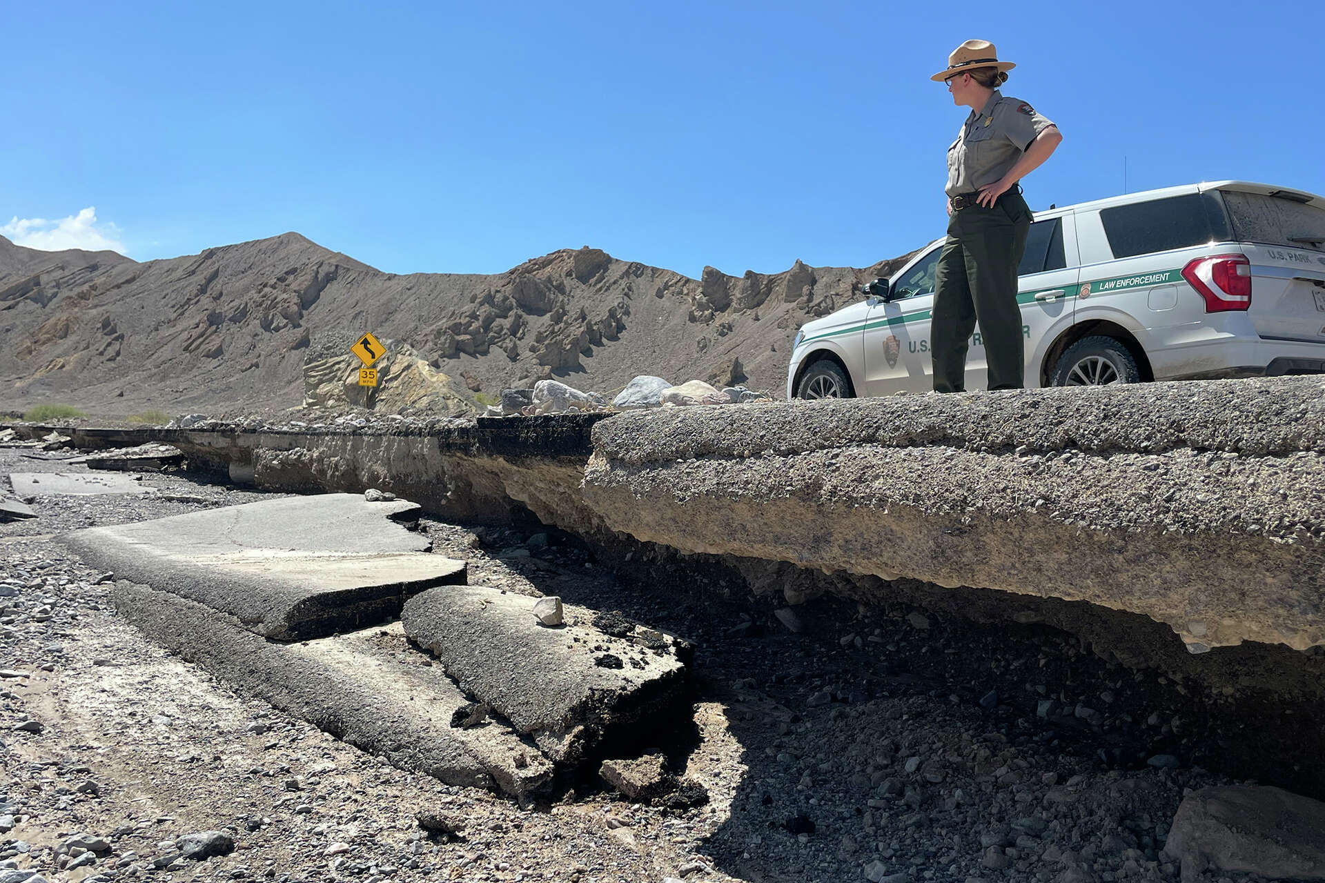 Photos reveal destruction in Death Valley after historic storm
