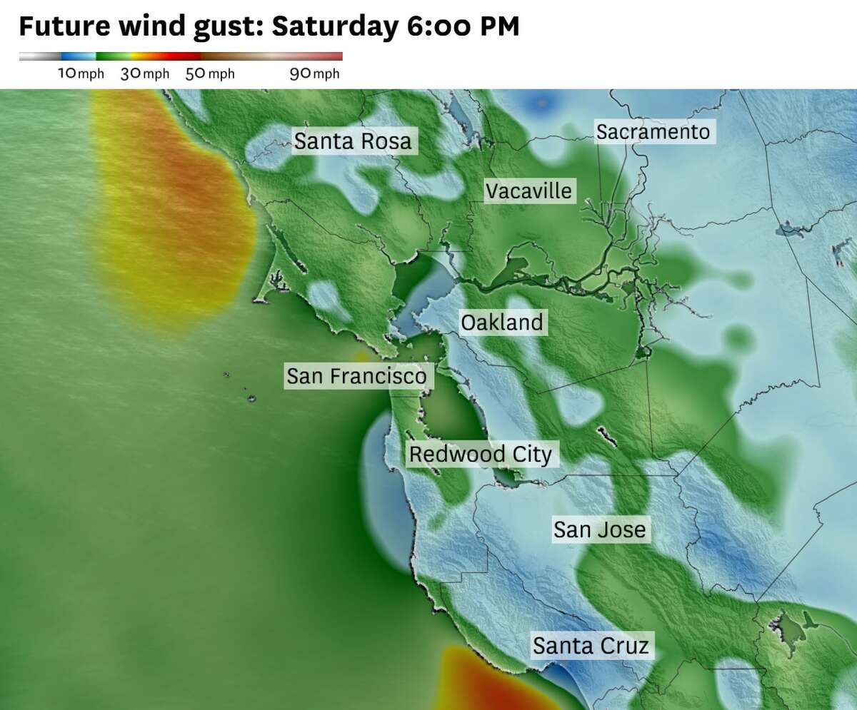 How winds will affect Bay Area weather this weekend