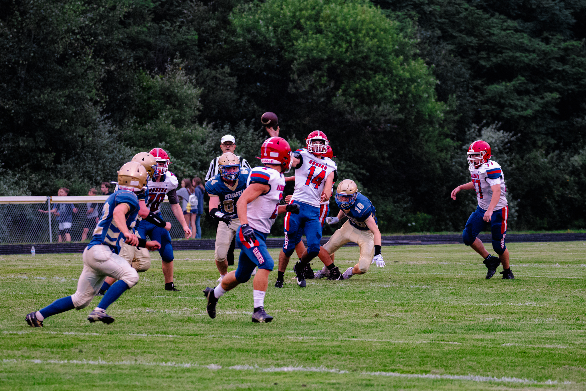 MCC football defeats Onekama in season opener