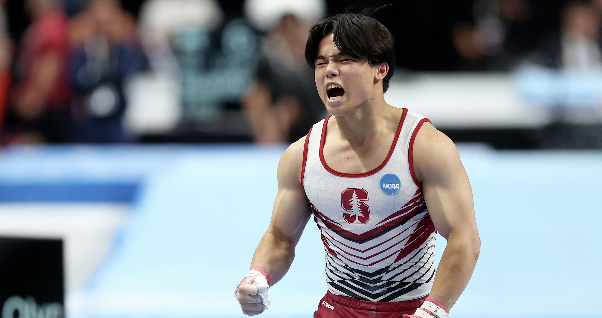 Asher Hong takes narrow lead at U.S. gymnastics championships