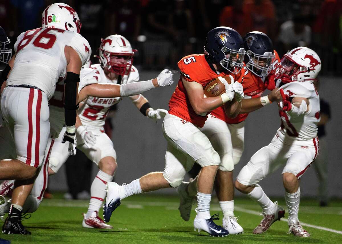 Seven Lakes Spartans defeat Memorial Mustangs in overtime