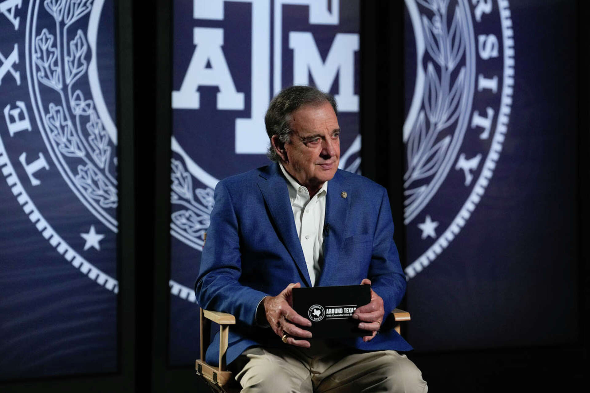 Who are the five candidates for chancellor of the Texas A&M System?