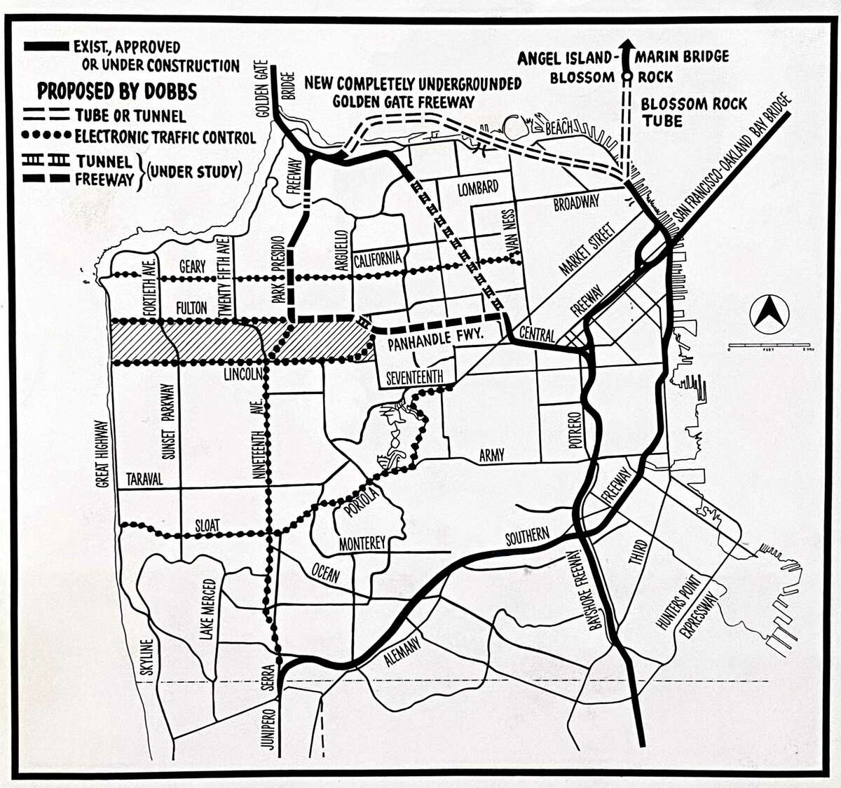 When the Panhandle Freeway in San Francisco led to a citizen revolt