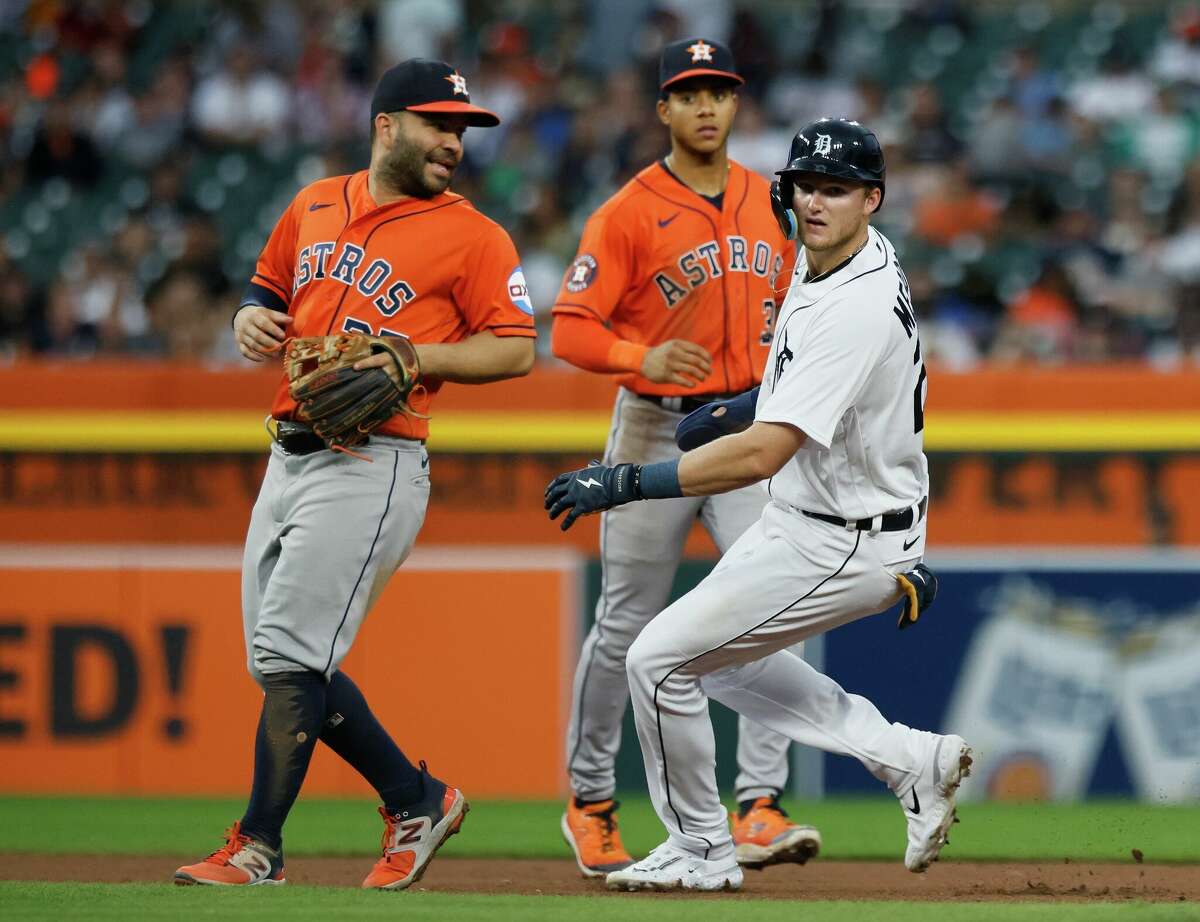 Houston Astros lose no-hitter, then the game vs. Detroit Tigers