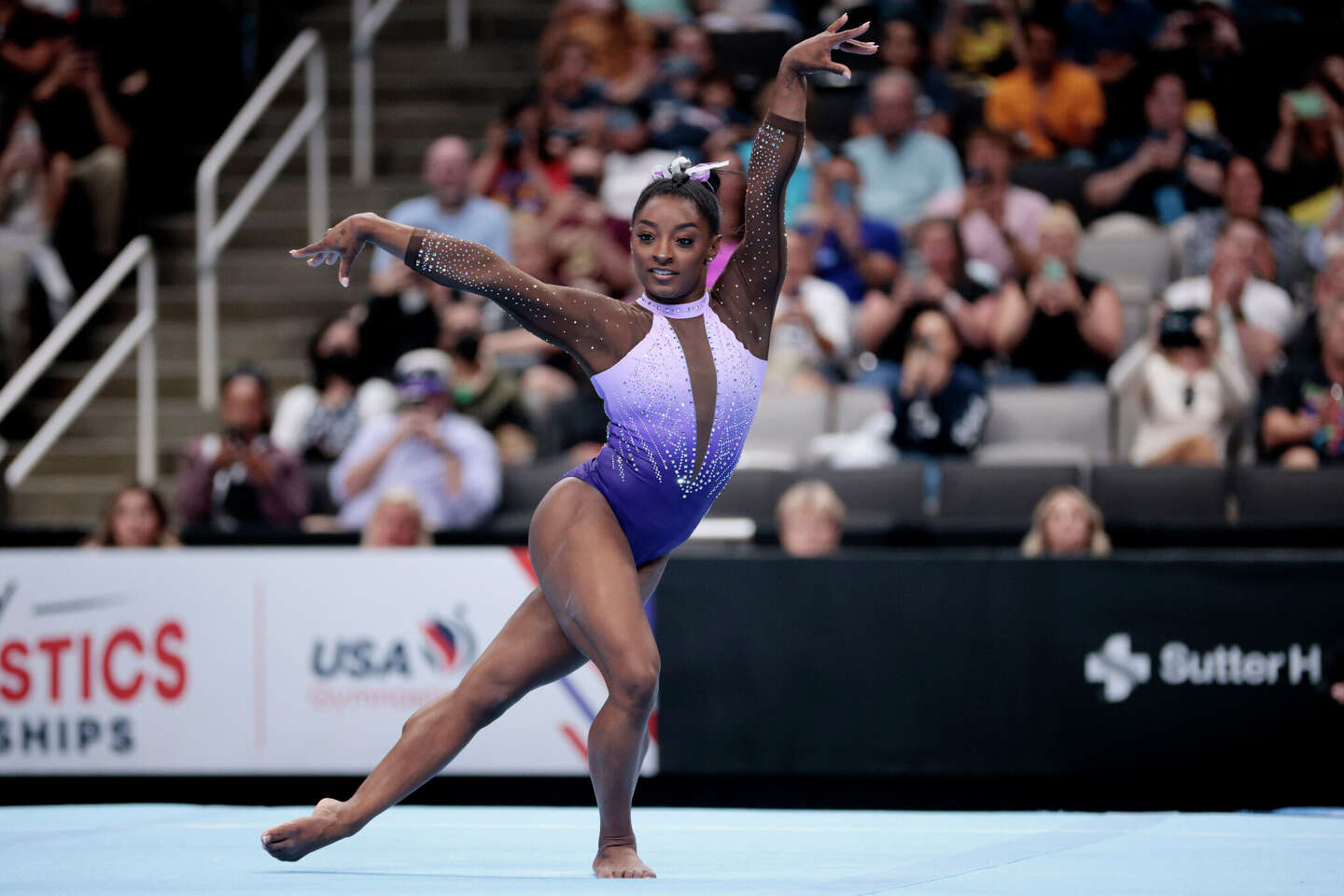 US Gymnastics Championships: Simone Biles dazzles in Day 1 at San Jose