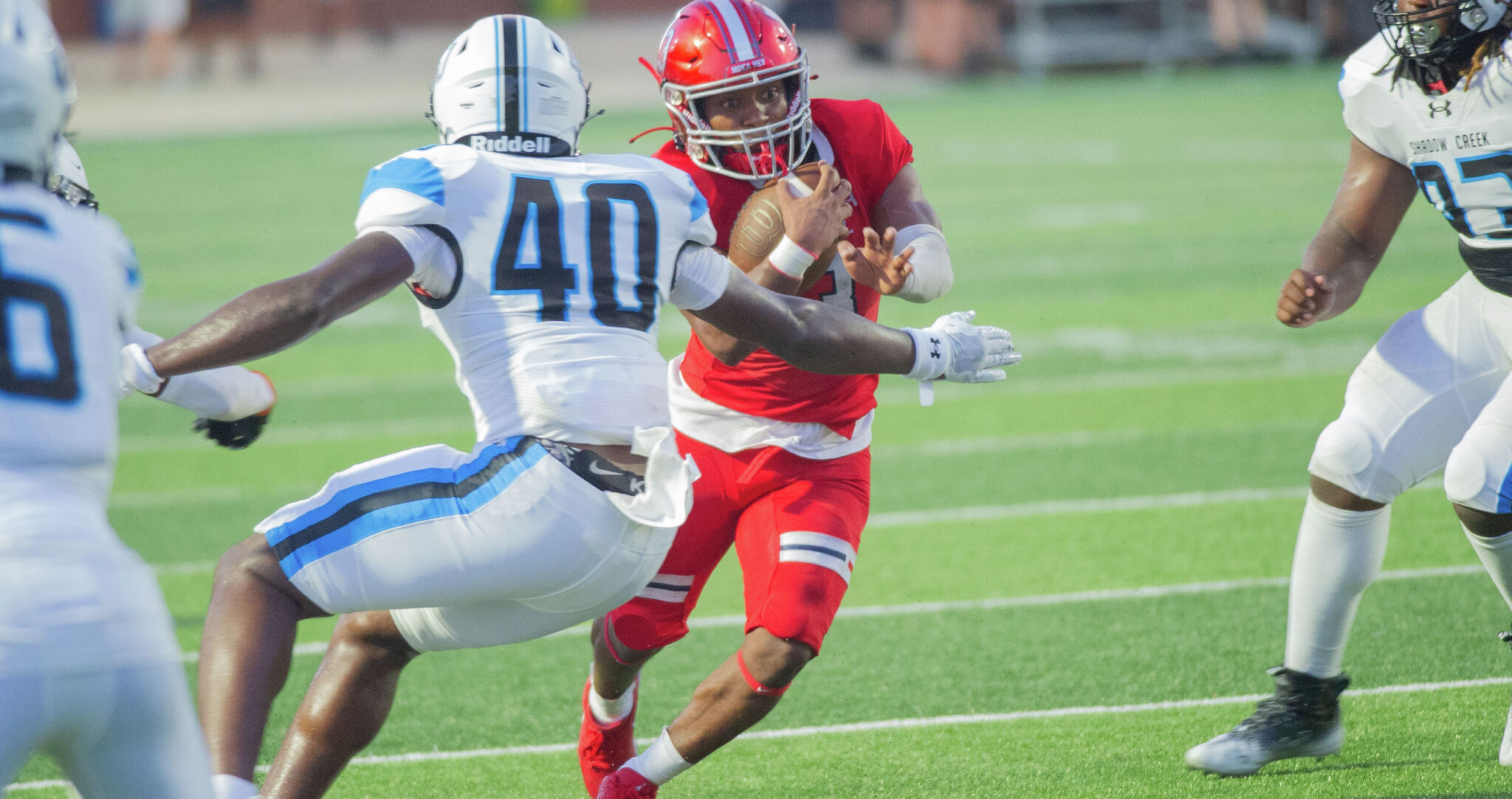 Shadow Creek Sharks' defense leads to win over Manvel Mavericks