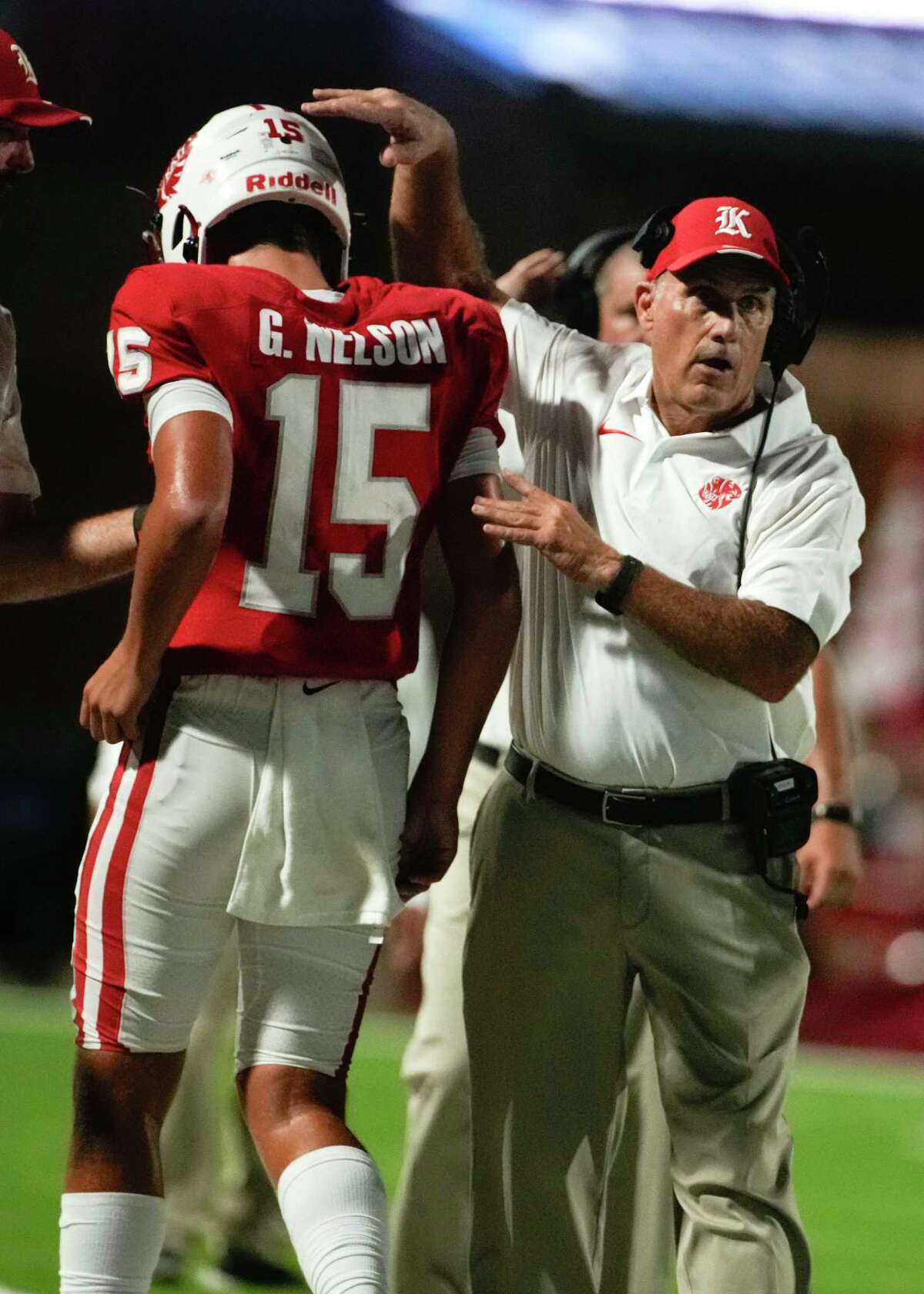 Katy football: Romel Jordan, Gunner Nelson enjoy strong 2023 debuts