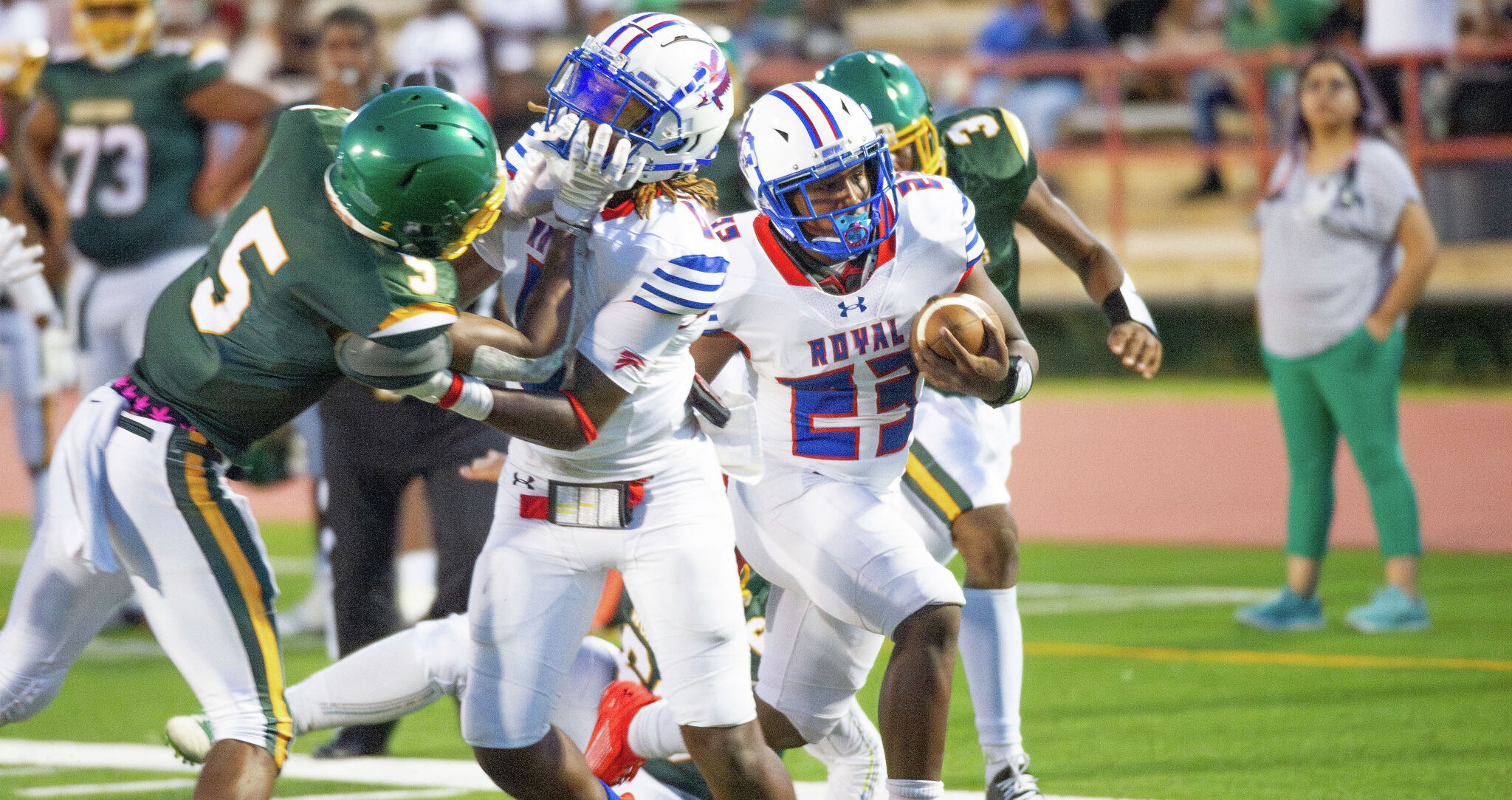 Brookshire Royal Falcons hold off Worthing Colts in season opener