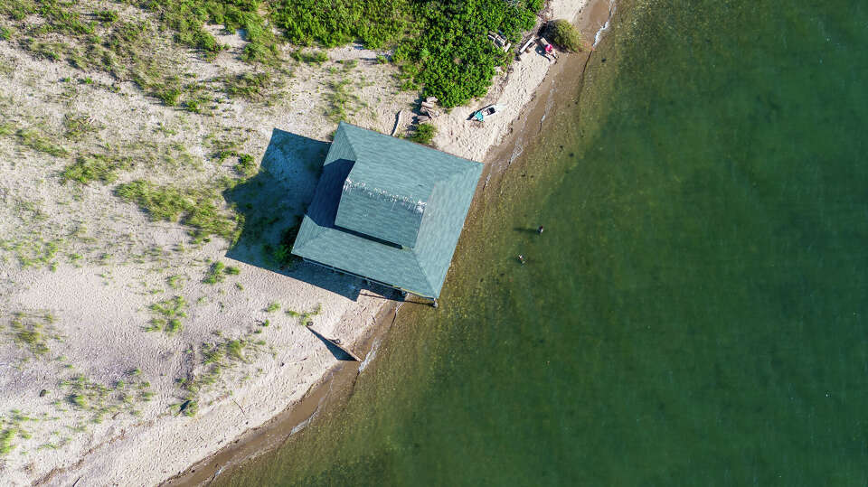 Guilford's Grass Island shack in peril from rising sea levels