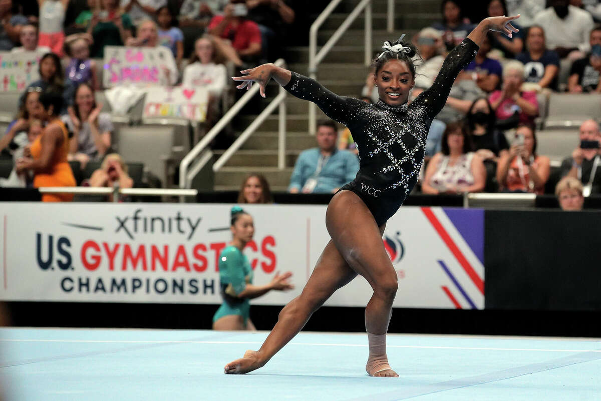 U S Gymnastics Championships Simone Biles Wins Record 8th Title