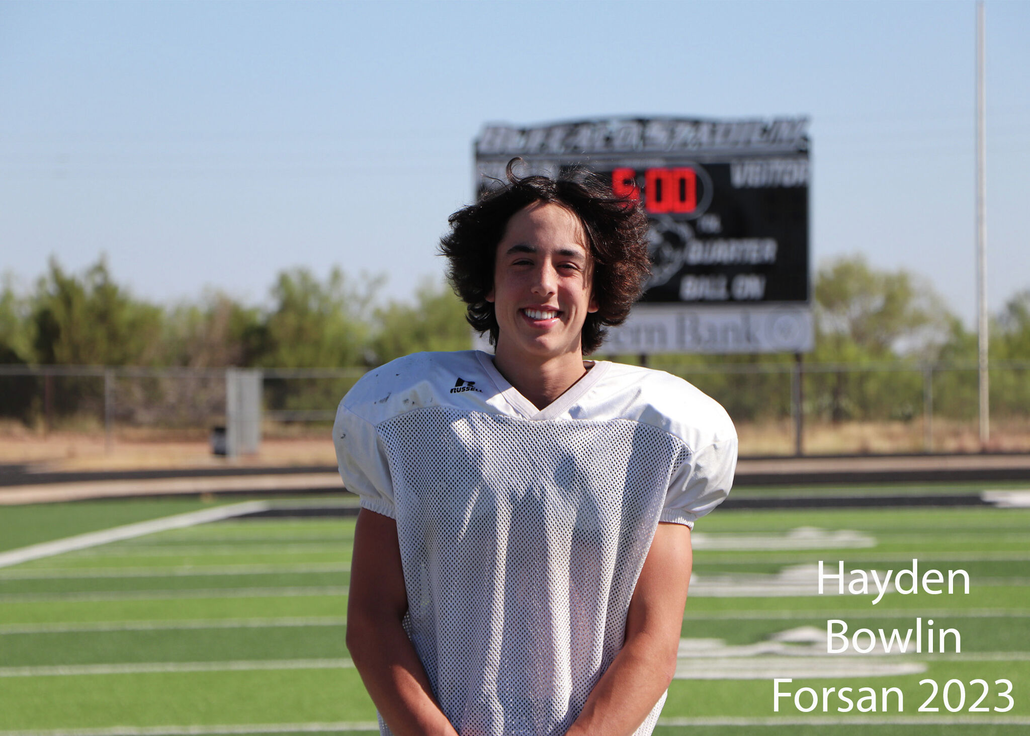 AREA FOOTBALL PLAYER OF THE WEEK: Bowlin making big plays for Forsan