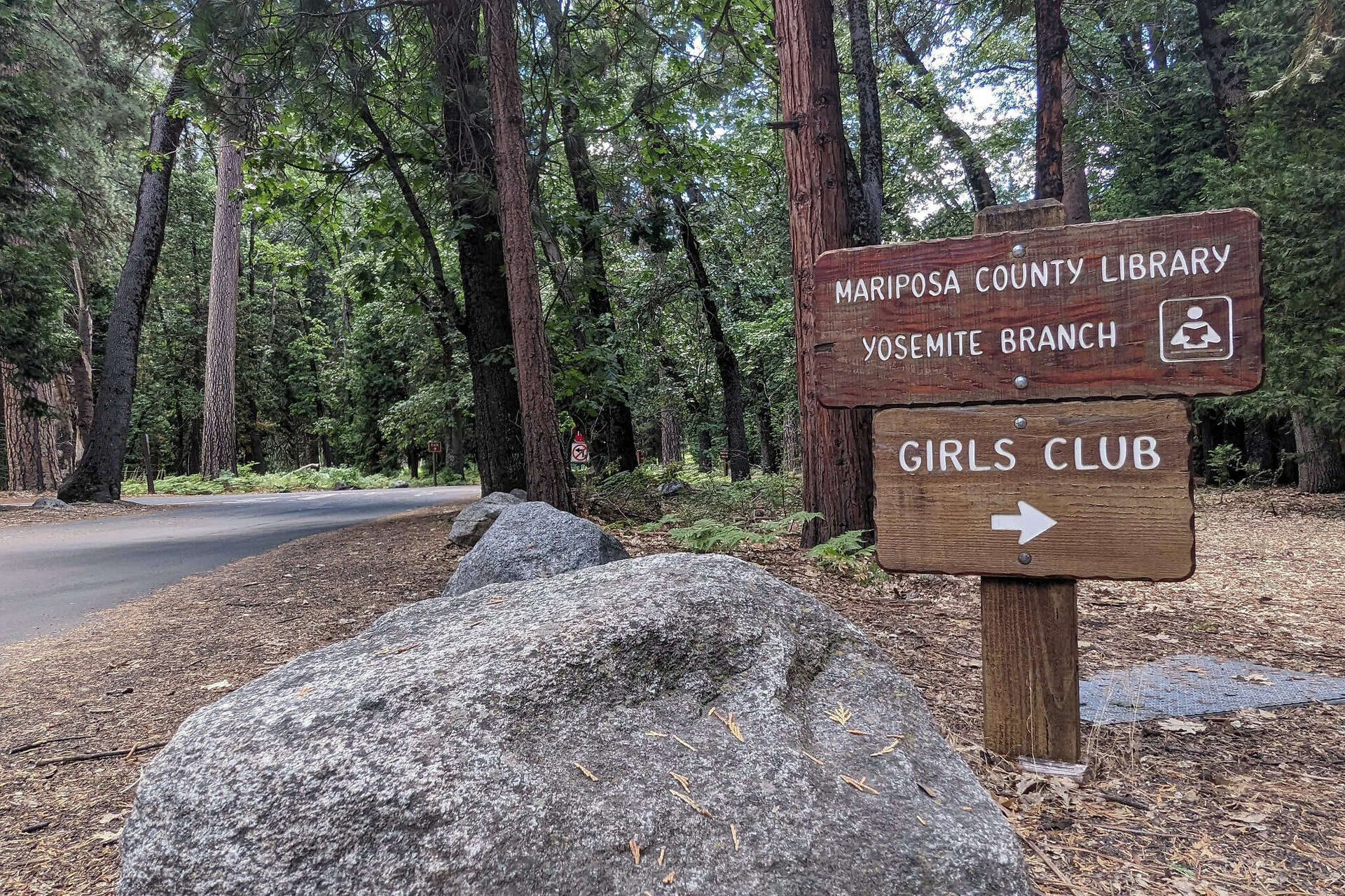 Only some people can check out books at Yosemite's hidden library