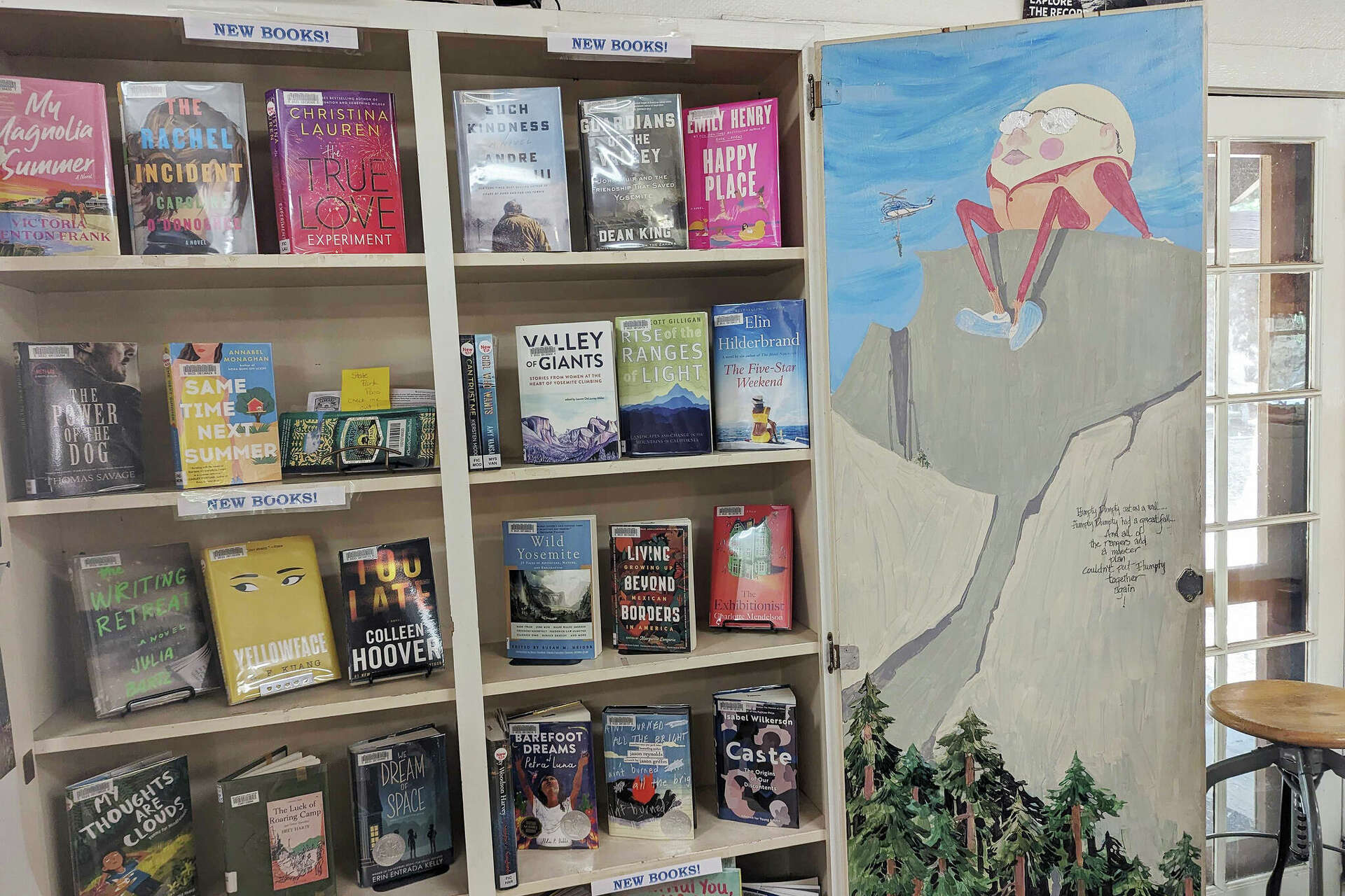 Only some people can check out books at Yosemite's hidden library