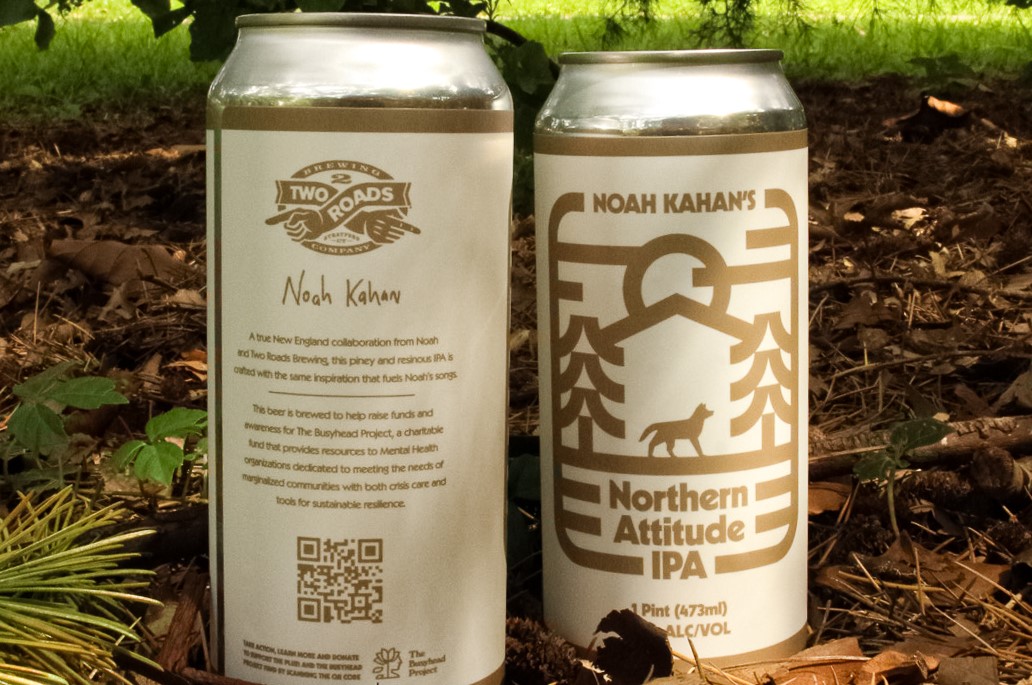 Noah Kahan, CT brewery Two Roads collaborate on IPA beer