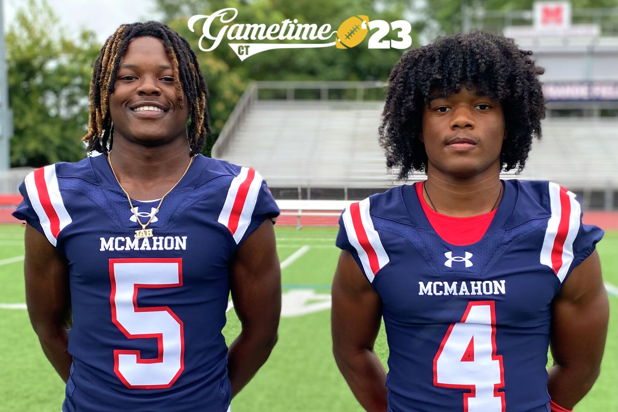 McMahon CT football hopes to make playoffs behind running backs